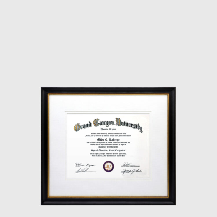 Frames for Bachelors, Masters, Law, PhD and Medical Diplomas